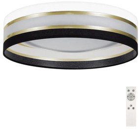 Belis LED Stmívatelné stropní svítidlo SMART CORAL GOLD LED/24W/230V černá/bílá + DO BE0522