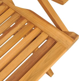 vidaXL Skládací zahradní židle 6 ks 56x63x90 cm masivní teakové dřevo [3155050]