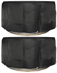 Plachty na zahradní nábytek 2 ks 10 oček Ø 230 x 90 cm kulaté 3155353