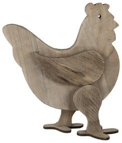 Dekorace kuře – 31x16x35 cm