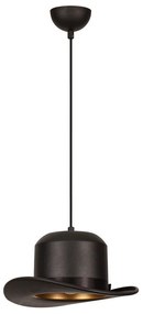 Černé závěsné svítidlo s kovovým stínidlem ø 30 cm Sivani – Opviq lights