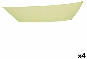 Stínící plachta Aktive, Krémová barva 300 x 0,5 x 400 cm (4 kusy)