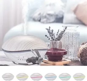 SIXTOL Stone bílé dřevo / Aroma difuzer / 500ml / 12 W