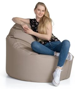 SakyPaky Sedaci vak Citrona taburet lahvově zelená