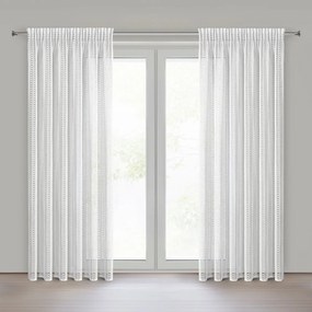 ZÁVĚS NA PÁSCE BONITA 140X270 CM BÍLÝ