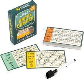 PROFESSOR PUZZLE Hra Happy Camper / Logická hra / 40 karet