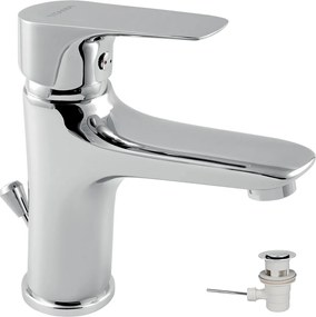Novaservis Titania Nice Umyvadlová baterie s odpadní soupravou, chrom, 97001,0