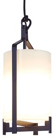 Svěšené designové svítidlo Fanal Barevná varianta: Černá / Bílá, Rozměr: ø295 mm x 480 mm