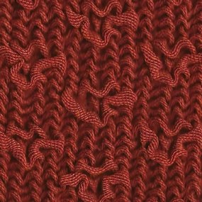 DekorTextil Potah na sedací soupravu multielastický Martin - terracotta ROZMĚR: dvojkřeslo š. 140 - 180 cm