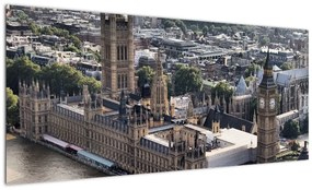 Britský parlament, obraz (100x40cm)