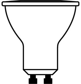 LED žárovka GU10 PAR16 LEDVANCE PARATHOM 8,3W (80W) teplá bílá (2700K) stmívatelná, reflektor 36°