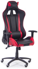 Kancelářská židle Racer, černá / červená