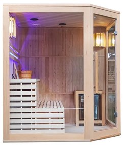 BPS-koupelny Finská sauna Relax  180x180, 5-6 osob