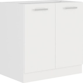 Levná kuchyňská linka EKO WHITE | 220 cm | bílá mat