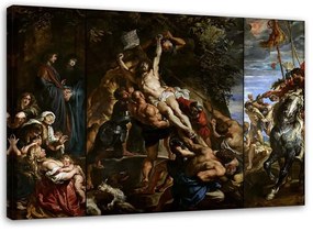 Gario Obraz na plátně Vynášení kříže - Peter Paul Rubens, reprodukce Rozměry: 60 x 40 cm