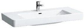 Laufen Pro S - Umyvadlo, 1050x460 mm, 3 otvory pro baterii, s LCC, bílá H8169664001081