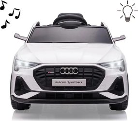 Elektrické autíčko Audi E-Tron Sportback bílé