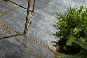 Dywany Łuszczów Kusový koberec Emerald 1022 grey and gold ROZMĚR: 140x190