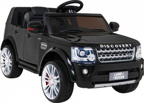 Ramiz Land Rover Discovery elektrické auto pro děti černé SUV + dálkové ovládání