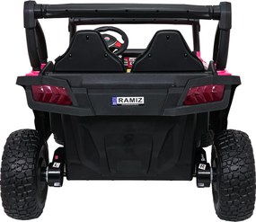 Ramiz Elektrická bugina Gravity pro děti růžová + pohon 4x4 + dálkové ovládání