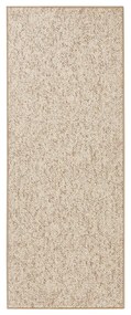 Světle hnědý běhoun 80x200 cm Wolly – BT Carpet