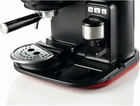 Ariete 1318 Moderna Espresso červená / Pákový kávovar / 1080 W / 0.7 l