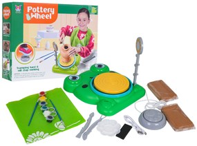 RKToys Dětský hrnčířský kruh se žabkou