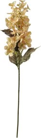 Dekorace béžová umělá květina hortenzie - 71 cm