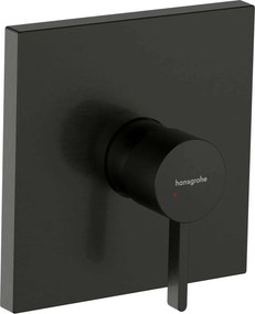 Hansgrohe Finoris - Sprchová baterie pod omítku, kartáčovaný černý chrom 76615340