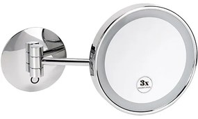 Bemeta Design Kosmetické zrcátko, ø 200 mm, s LED osvětlením - 116201772
