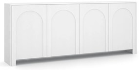 Komoda Arco 204 cm bílá