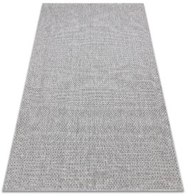 Dywany Łuszczów Kusový koberec Timo 6272 Light grey – na ven i na doma Rozměry koberců: 60x100