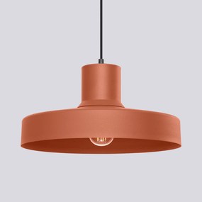 Sollux Lighting Závěsné svítidlo BILO okrově červené