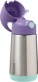 Termoska na pití s brčkem 350 ml - lilac pop