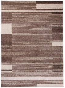 Kusový koberec Pruhy hnědý S 240x330cm