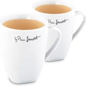 Lamart Dine Sada hrnků 2ks 350ml bílá / porcelán