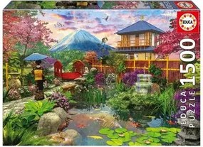 EDUCA Puzzle Japonská zahrada / 1500 dílků / od 14 let