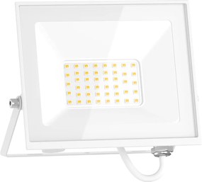 Mexen Luxpro+ LED reflektor, 30W, Studená - 6500K, 3300 lm, bílá - L231-030-65-20