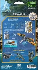 Metal Earth 3D Puzzle Premium Series: Avatar Skimwing / 86 dílků / od