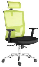 Kancelářská židle NEOSEAT GRANDINI černo-zelená