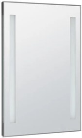 Aqualine, LED podsvícené zrcadlo 50x70cm, knoflíkový vypínač, ATH5
