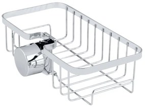 WENKO 25678100 - Košík FLORESTA 24x14 cm stříbrná