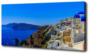 Wallmuralia Foto obraz na plátně Santorini Řecko 100x50