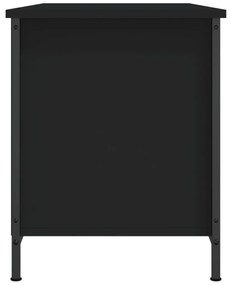 TV skříňka černá 100 x 40 x 50 cm kompozitní dřevo