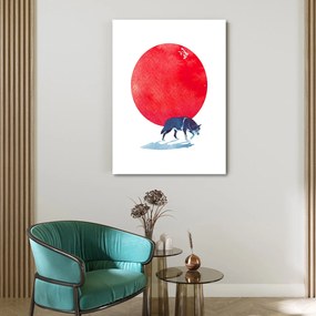 Gario Obraz na plátně Vlk při východu slunce - Robert Farkas Rozměry: 40 x 60 cm
