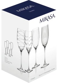 Sklenice na sekt v sadě 4 ks 250 ml Cheers - Mikasa