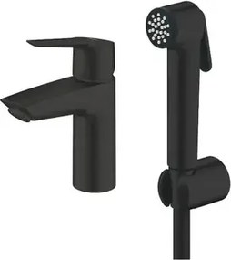 Grohe QuickFix Start - Umyvadlová baterie s bidetovou sprškou matná če