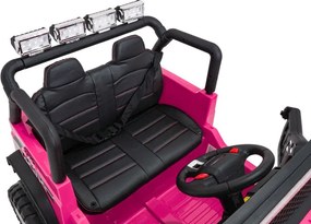 Elektrické autíčko Jeep BEAST 4x4 růžové