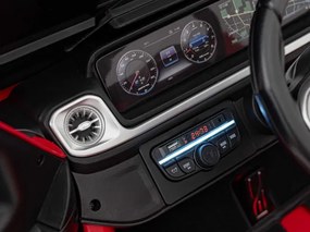 Elektrické autíčko Mercedes Benz G63 AMG XXL STRONG MP4 červené