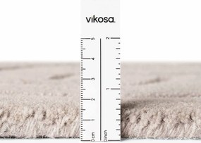 Vikosa, Kusový koberec Vikosa Arcura 106270 Light Grey, 120x180, šedá, ložnice